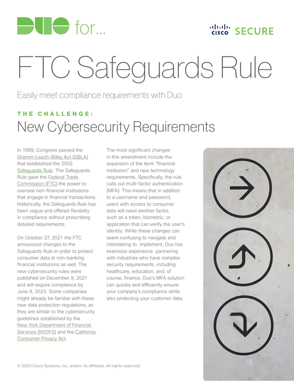 FTC Safeguards Rule