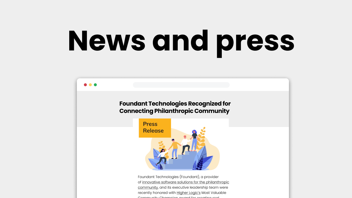 News | Foundant Technologies