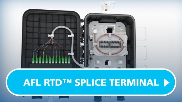 AFL RTD™ Splice Terminal: Ultimate Fiber Optic Solution | Installation ...