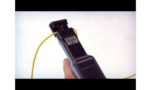 Measuring with the AFL Optical Fiber Identifier (OFI-BIPM)