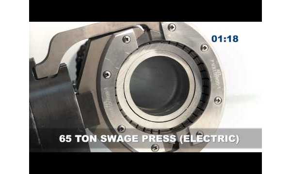 Swage Cross Section Compression Gas vs. Electric pump