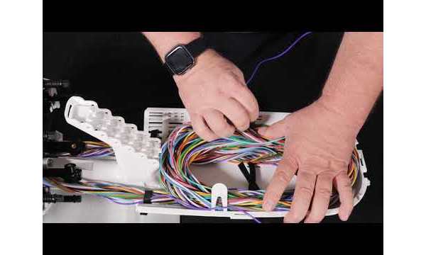 Installing 288 Fiber LTC into Apex™ Splice Closure