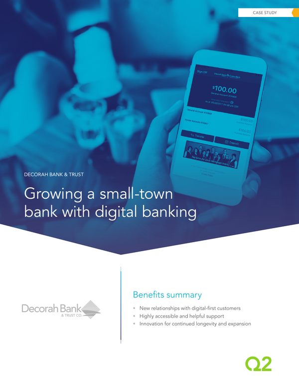 Decorah Bank: Growing a Small-Town Bank With Q2 Digital Banking