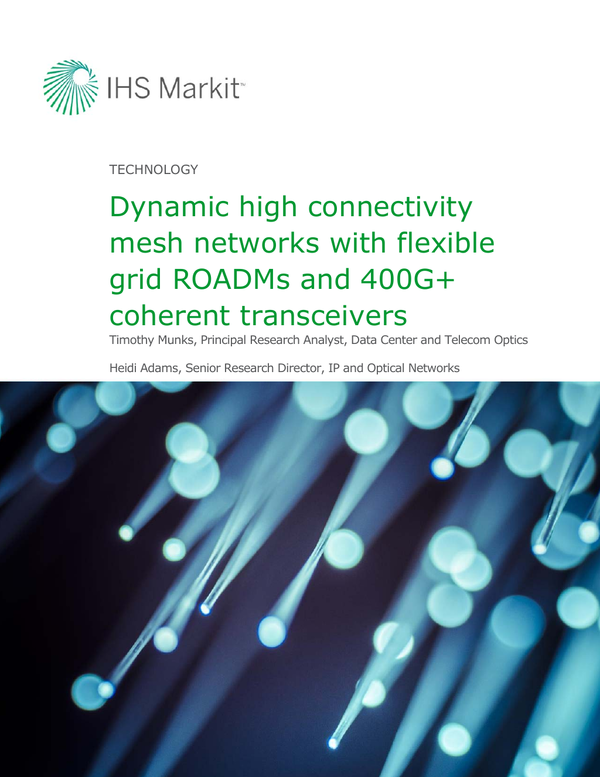 Dynamic High Connectivity Mesh Networks With Flexible Grid ROADMs and ...