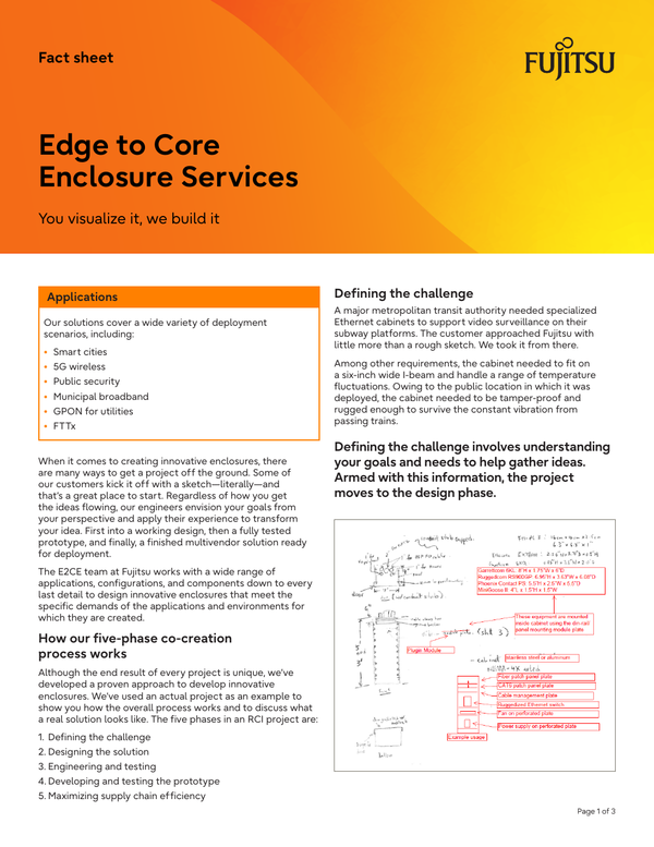 Edge to Core Enclosure Services