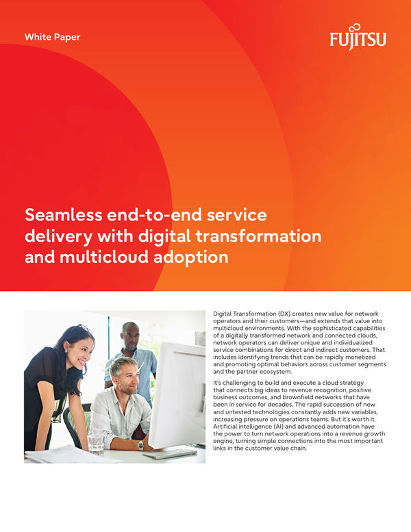 Seamless end-to-end service delivery with digital transformation and ...