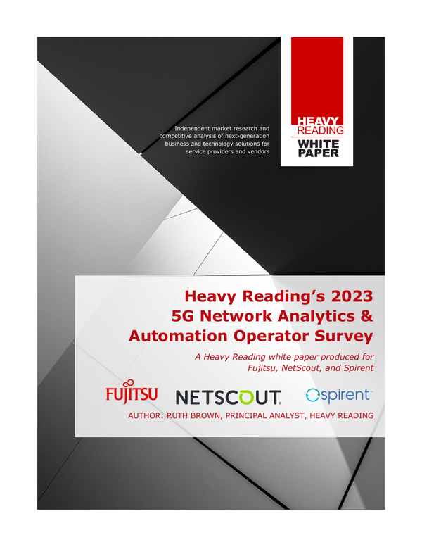 Heavy Reading’s 2023 5G Network Analytics & Automation Operator Survey