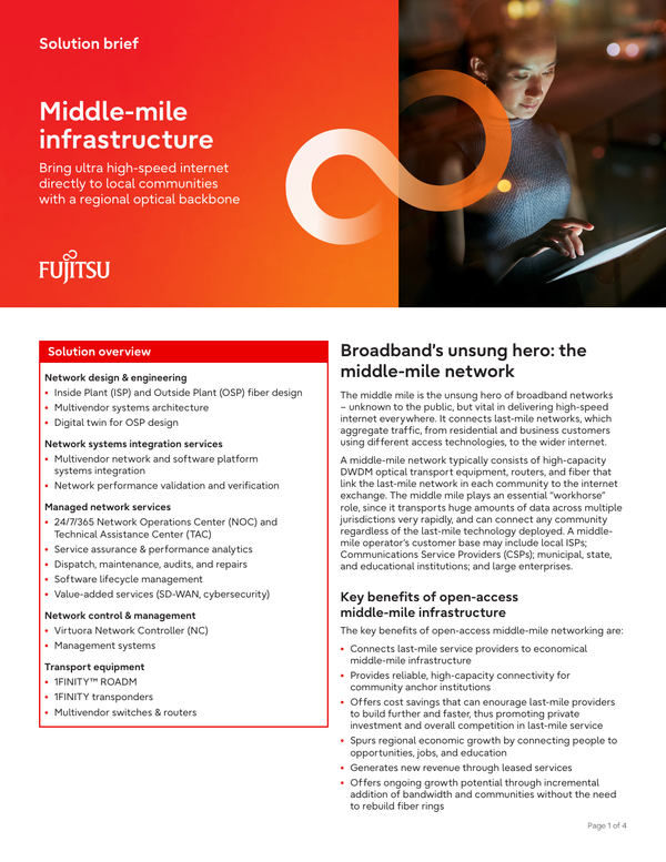 Middle-Mile Infrastructure