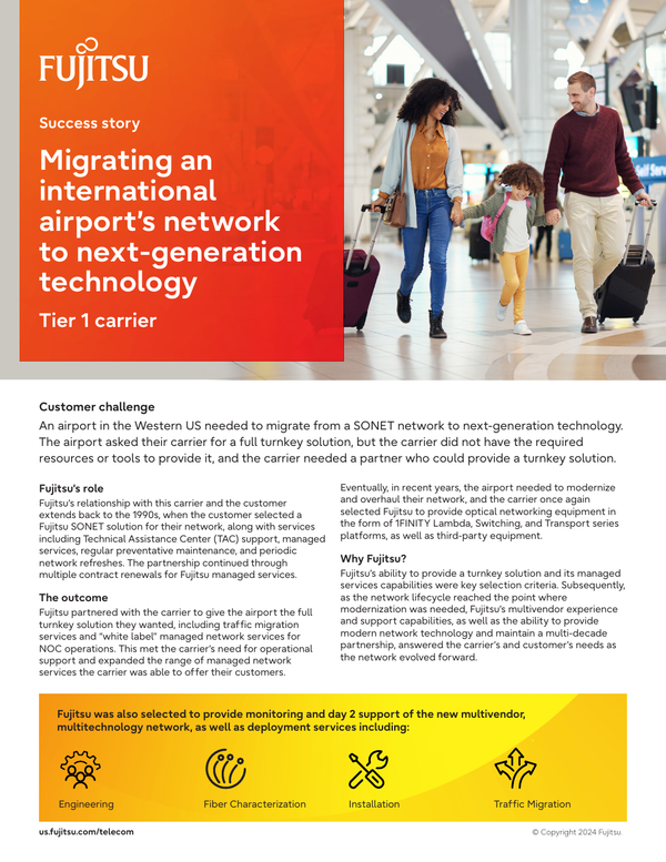 Migrating an international airport’s network to next-generation technology