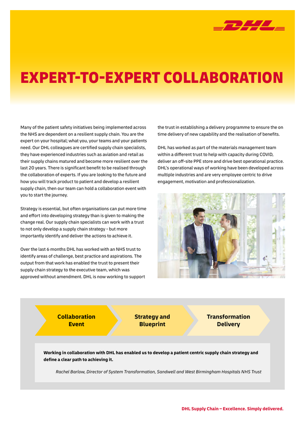 Fact Sheet | Expert-to-expert collaboration